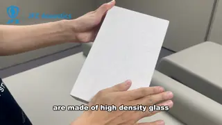 customized fiberglass ceiling acoustic panel for sound absorption