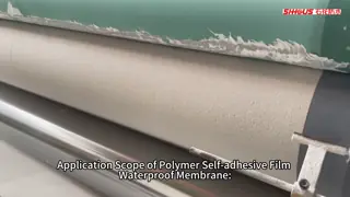 no leakage polymer hdpe waterproofing membrane for underground garage