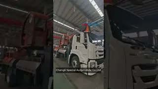 dongfeng 36m telescopic boom lift truck for sale