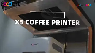odm latte art coffee printing machine 100x100mm 220v 60w