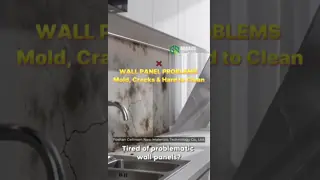 interlocking spc wall panel waterproof anti bacterial stone plastic composite wet room cladding