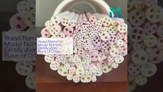 custom precision machined high purity 99.7% al2o3 alumina ceramic tube