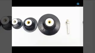 nylon plastic backing mini flap abrasive sanding disc 2