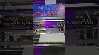 black white shade greenhouse film uv stabilized heat reflective greenhouse cover