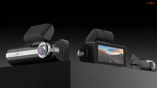 three channel car dash cam front inside rear dual 1080p 4k built in wifi gps