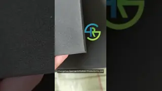 oem neoprene foam sheet | heat resistant anti aging rubber sealing foam
