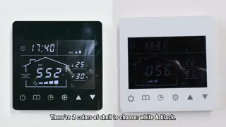 wifi tuya digital ventilation controller pwm / 0-10v smart fan controller with voc pm2.5 co2