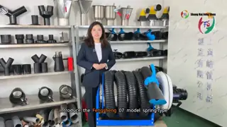 truck mounted spring hose reel crush resistant gas extraction recoil hose reel