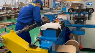 cnc servo transformer coil winding machine 1200rpm 300nm automatic tension control