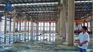 galvanized customized prefabricated steel construction framework building supply delivery