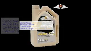 api sp acea c2 gtl full synthetic gasoline engine oil for turbocharged gdi engines