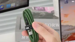 3ft usb 3.2 data cable green 30w fast charging cable with high speed data transfer