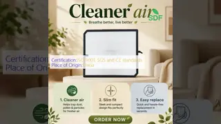 h13 grade true hepa filter with honeycomb carbon for eco-friendly air purifier