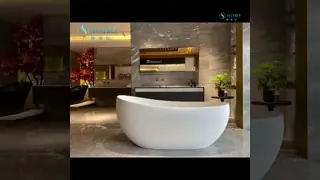 stainproof oval sanitary ware items compact freestanding tub thin edge customized