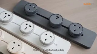 6th generation power track sockets ultra thin 19mm electrical led light portable modular