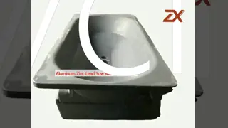 high-efficiency high security dross pan with 8 holes for hot aluminum dross separator machine