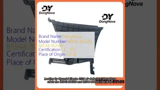 86543-bu500 86544-bu500 inside air deflector front bar inlet duct for hyundai elantra 2024