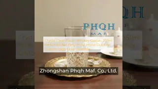 crystal clean plastic whiskey glasses 360ml perfect for bar party hotel home outdoor custom logo