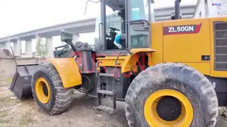 zl50gn heavy duty wheel loader with 3cbm rock bucket for mining construction