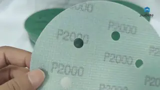 green sandpaper hook and loop backing sandpaper vortex hole sanding disc sanding discs pad