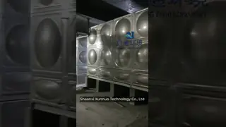 food grade sus304 stainless steel water tank with modular assembly structure