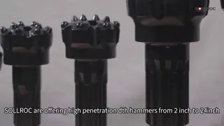 dia 165mm tungsten carbide button dth drill bits for blasting hole
