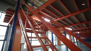 custom steel mezzanine floor racking adjustable multi level steel structure mezzanine shelving