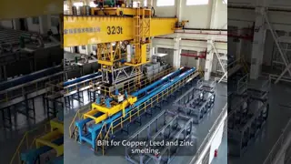 full automatic metal anode plate casting line for copper lead zinc equipment
