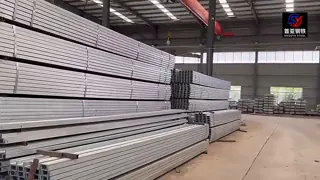 6m 9m 12m u channel steel hot rolled / galvanized for building structures