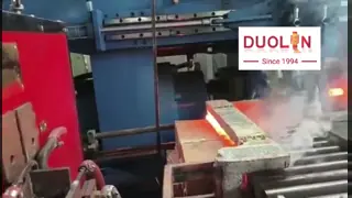 steel blank hot forge oven induction heating equipment low frequency
