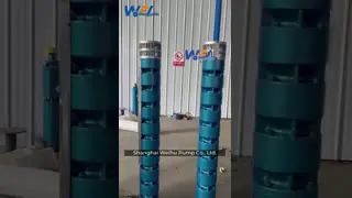 18.5kw cast iron deep well submersible pump 72m³/h high flow water pump for irrigation and industria