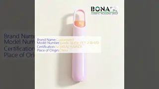 10ml hdpe spray bottle with hanging cap for perfume bottle packaging
