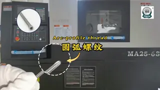 jianke ma25-6s precision cnc lathe with high precision machining 6 axis tool holder and internal oil