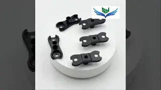 custom cnc machined aluminum alloy two hole connectors cnc milling and turning manufacturing