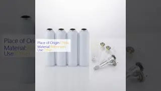 spray aluminum bottle for industrial dispensing  durable packaging