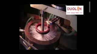 roller pin shaft gear high frequency induction heating machine for hot quenching