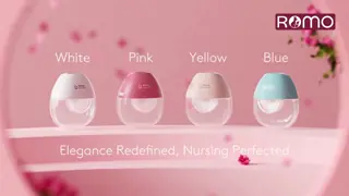 electric breast pump with auto shut-off when the bottle is full to effectively prevent milk overflow