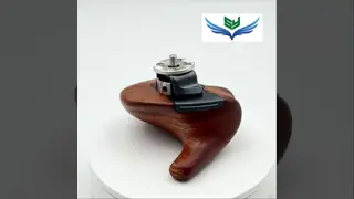 wooden rotating handle gear type solid wood handle handheld camera handle photography equipment
