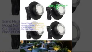 long lifespan 3w led pond lights excellent choice for outdoor water garden lighting featuring