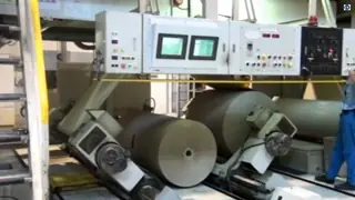 fully automatic high speed corrugated cardboard production line