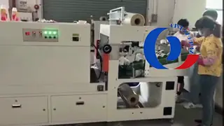 spring type heat shrink packaging machine semi auto shrink film packing machine for masking tape