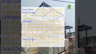 q355 anti-corrosion metal workshop & garage, steel plant structure with quick installation