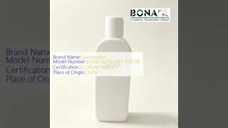 250ml 8oz hdpe cosmetic bottle with disc cap plastic lotion bottle